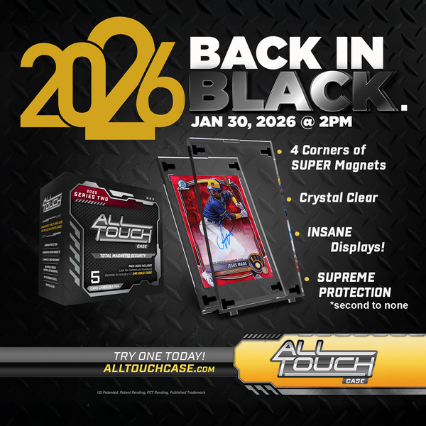 BACK IN ALL BLACK SERIES 2, 55pt BLASTER BOX (5 CASES) – ALL TOUCH CASE